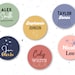 Customizable Name Buttons | Canva Template (2 1/4 Inch Buttons) | Fun ...