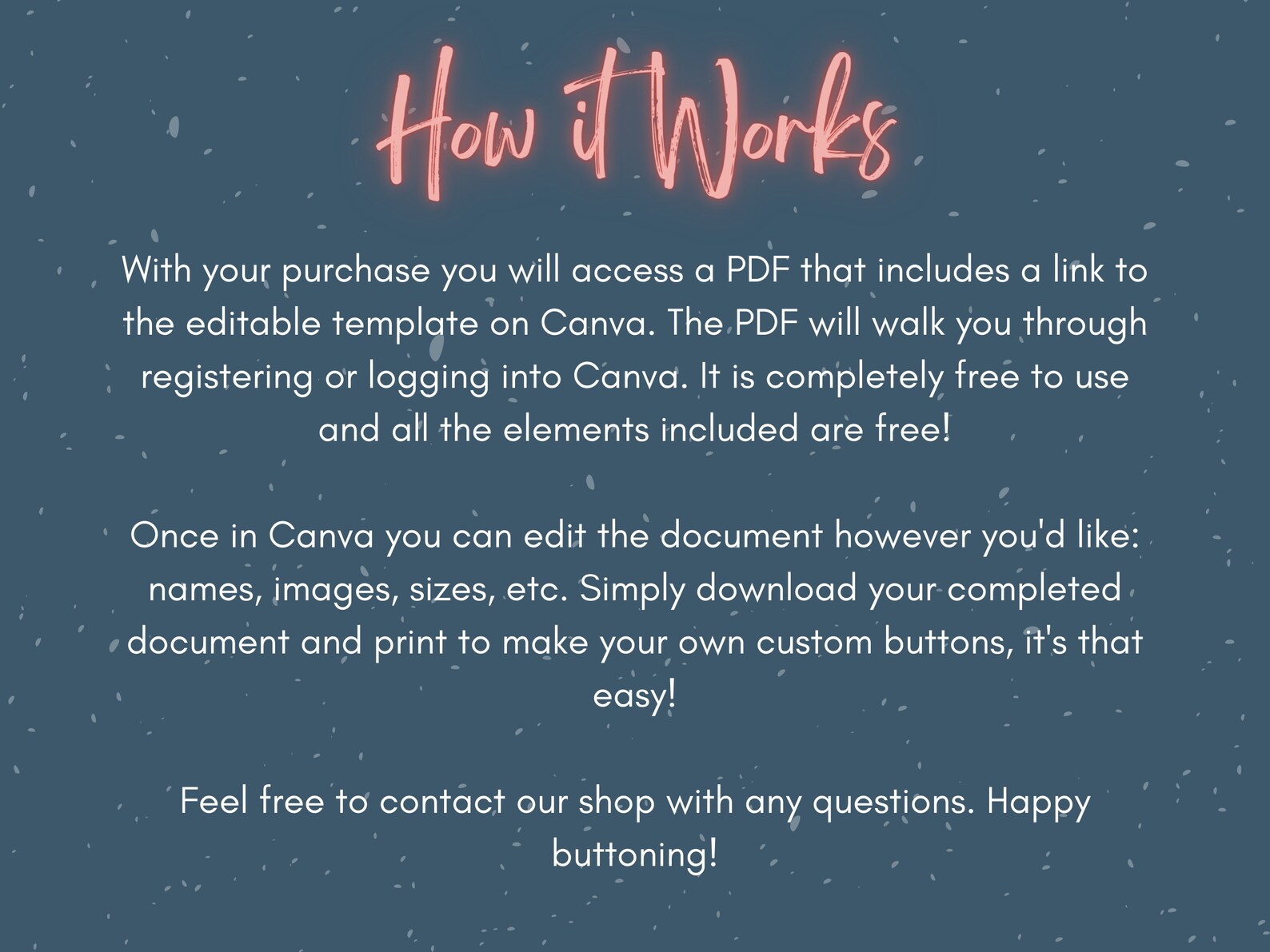 Customizable Name Buttons | Canva Template (2 1/4 Inch Buttons) | Fun ...