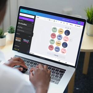 Customizable Name Buttons | Canva Template (2 1/4 Inch Buttons) | Fun ...