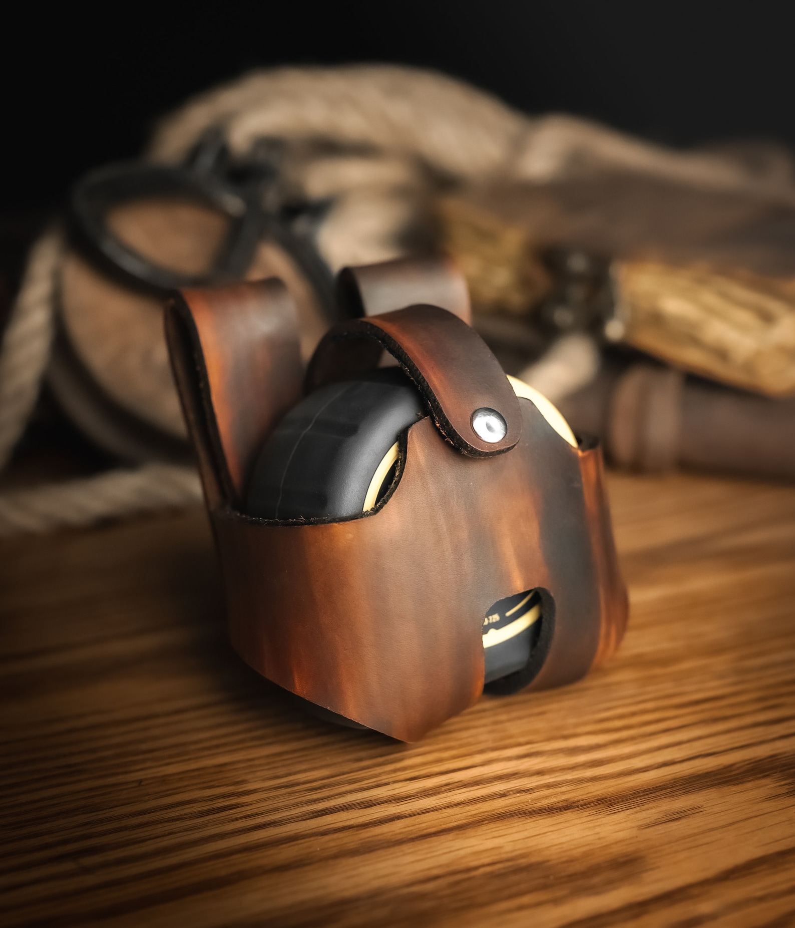 Leather Tape Measure Holder Measuring Tape Sheath for Belt Loop Tape ...