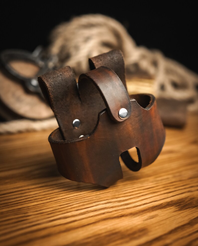 Leather Tape Measure Holder Measuring Tape Sheath for Belt Loop Tape ...