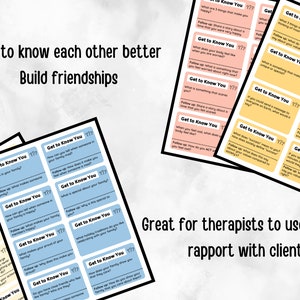 Conversation Starter Talking Cards Friendship Building, Teacher ...