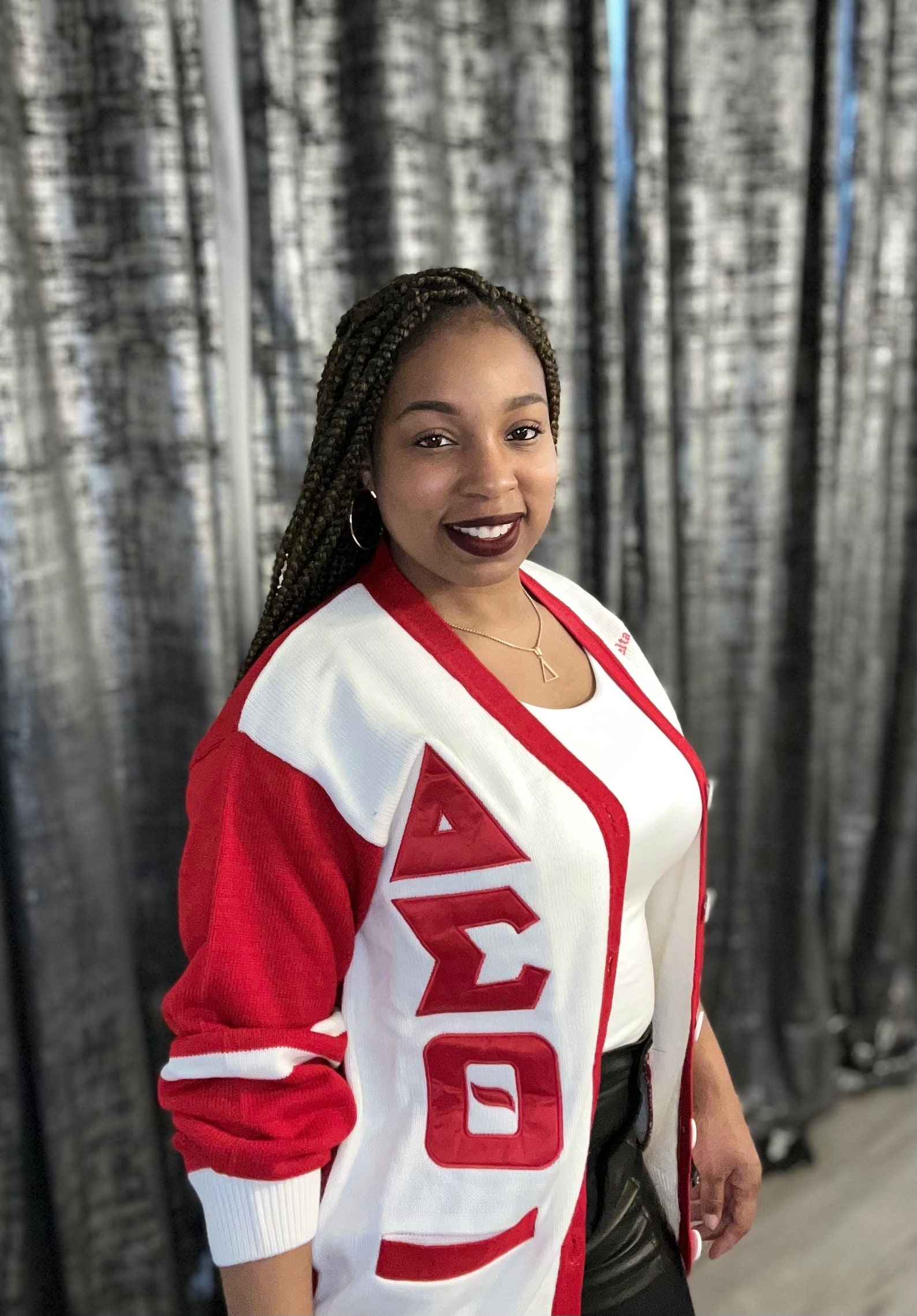 Delta Sigma Theta Cardigan - Etsy