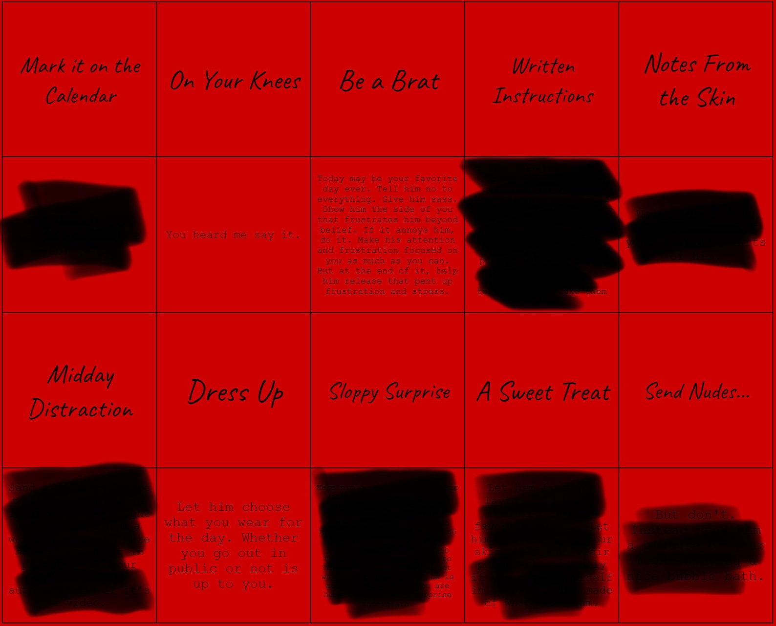 Print And Play Sex Challenge 52 Week Sex And Intimacy Game Digital Download Print And Play