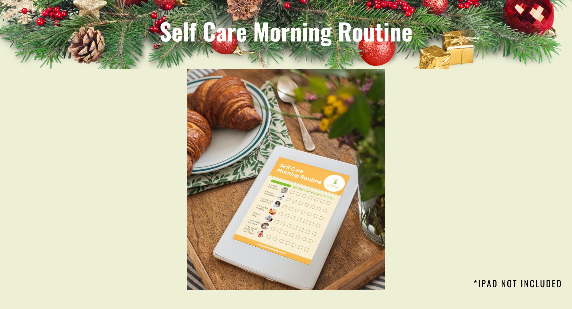 Self Care Morning Routine Self Care Check List Printable - Etsy