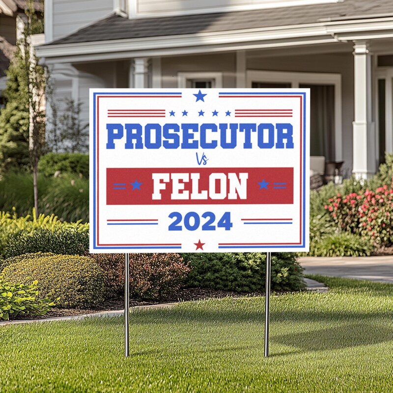 Democrat Yard Sign - Etsy