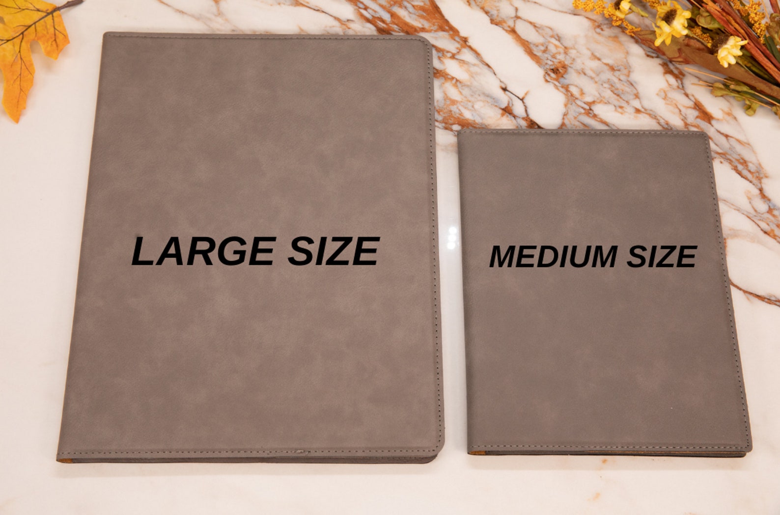 Personalized Leather Padfolio, Custom Leather Portfolio, Personalized ...