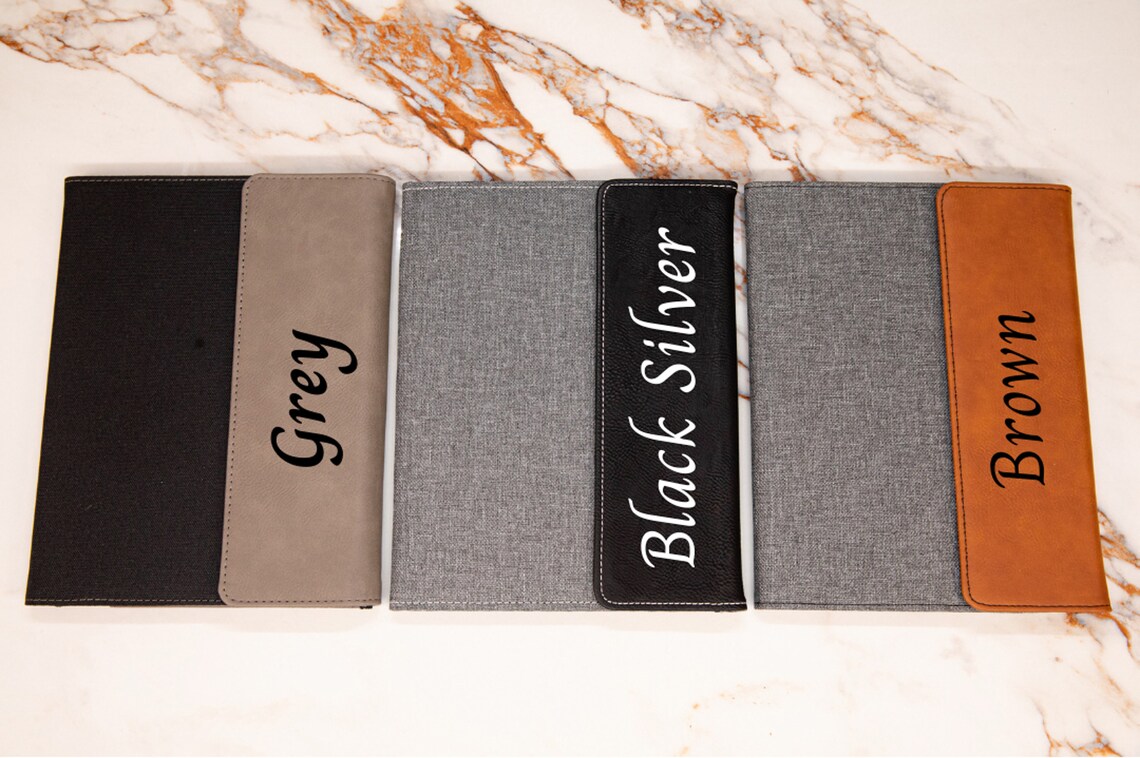 Personalized Leather Padfolio Custom Leather Portfolio - Etsy