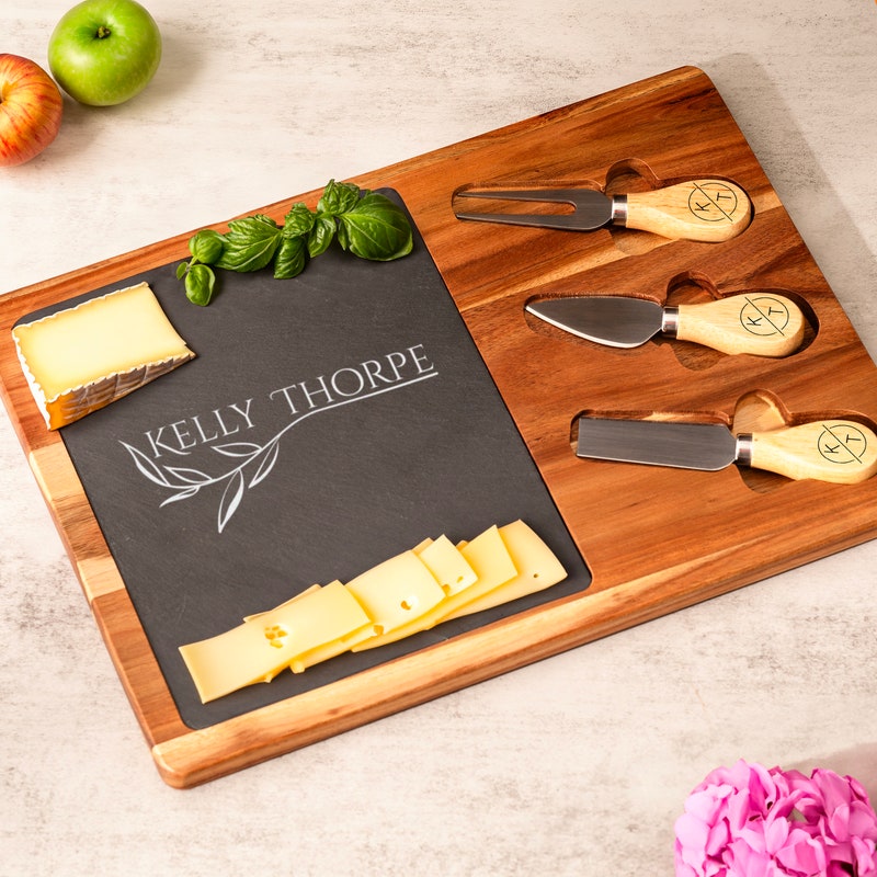 Personalized Cheese Board - Etsy