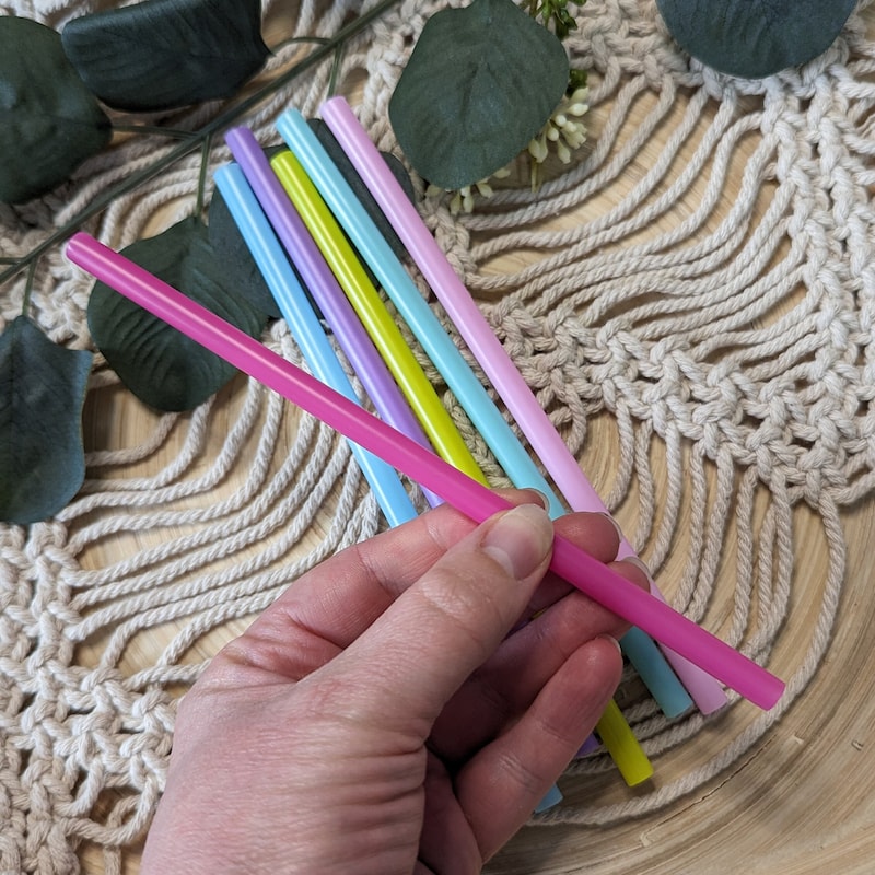 Pastel Paper Straw - Etsy