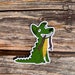 Belgian Malinois “malligator” | Malinios + Alligator | Die-cut Vinyl ...
