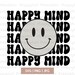 Happy Mind Smiley Face SVG PNG JPG, Mental Health (digital Download) - Etsy