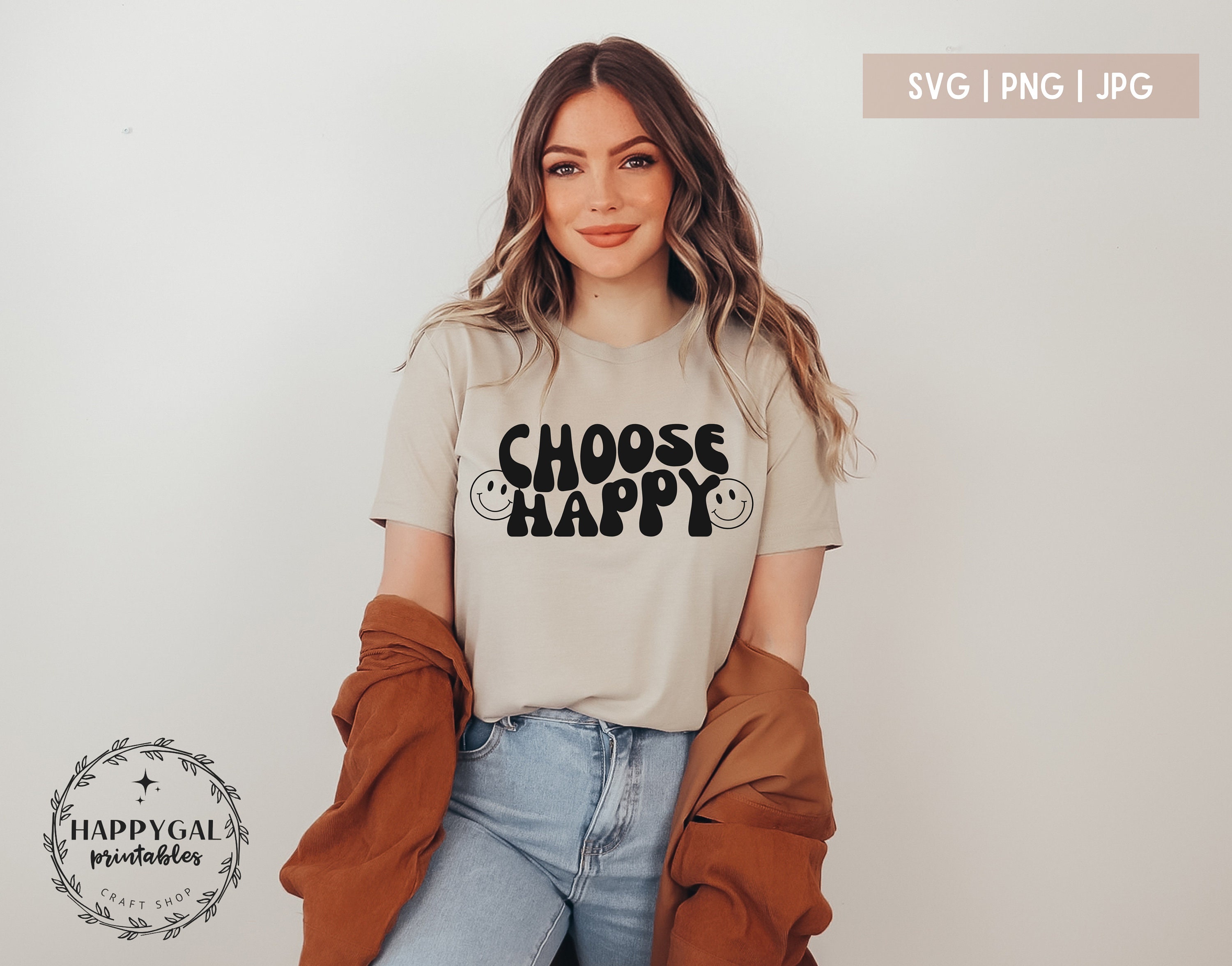 Choose Happy Svg Affirmation Svg You Matter Svg Worthy Svg - Etsy