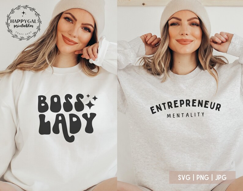 Entrepreneur Svg Png Bundle for Small Business Owners Boss - Etsy