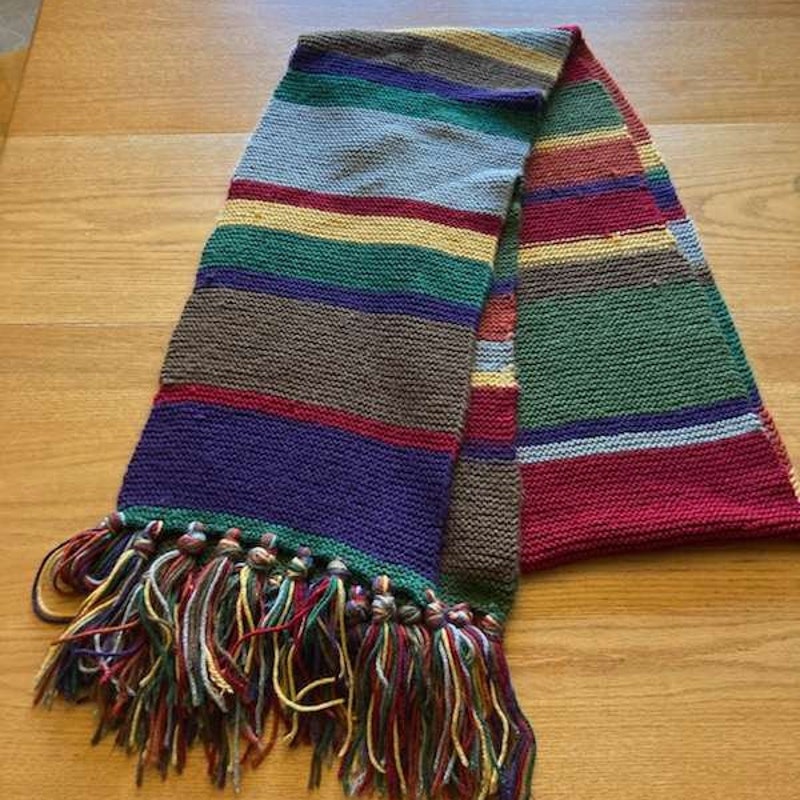 Tom Baker Scarf - Etsy