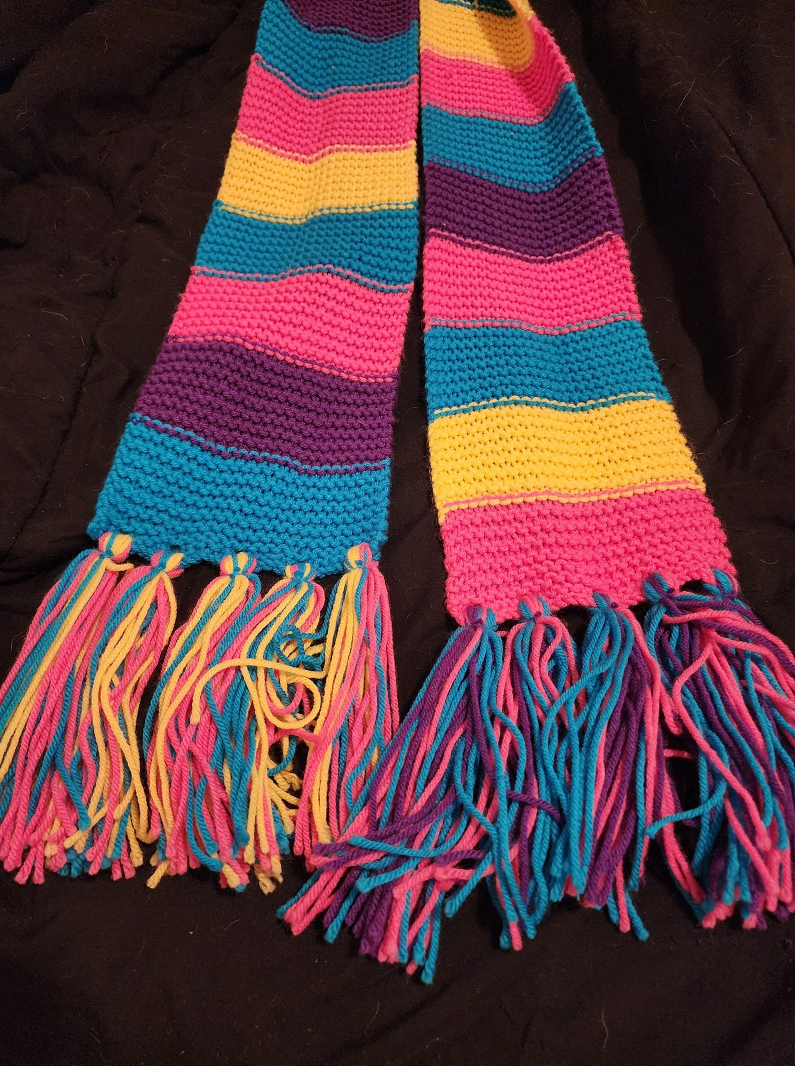 Personalized Pride Flag Scarf Custom Handmade - Etsy