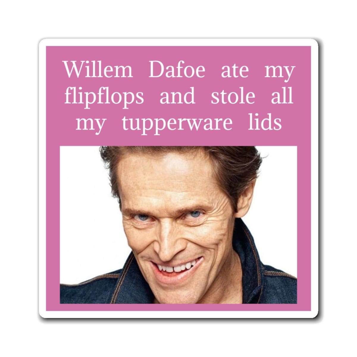 Funny Willem Dafoe Meme Fridge Magnet - Etsy