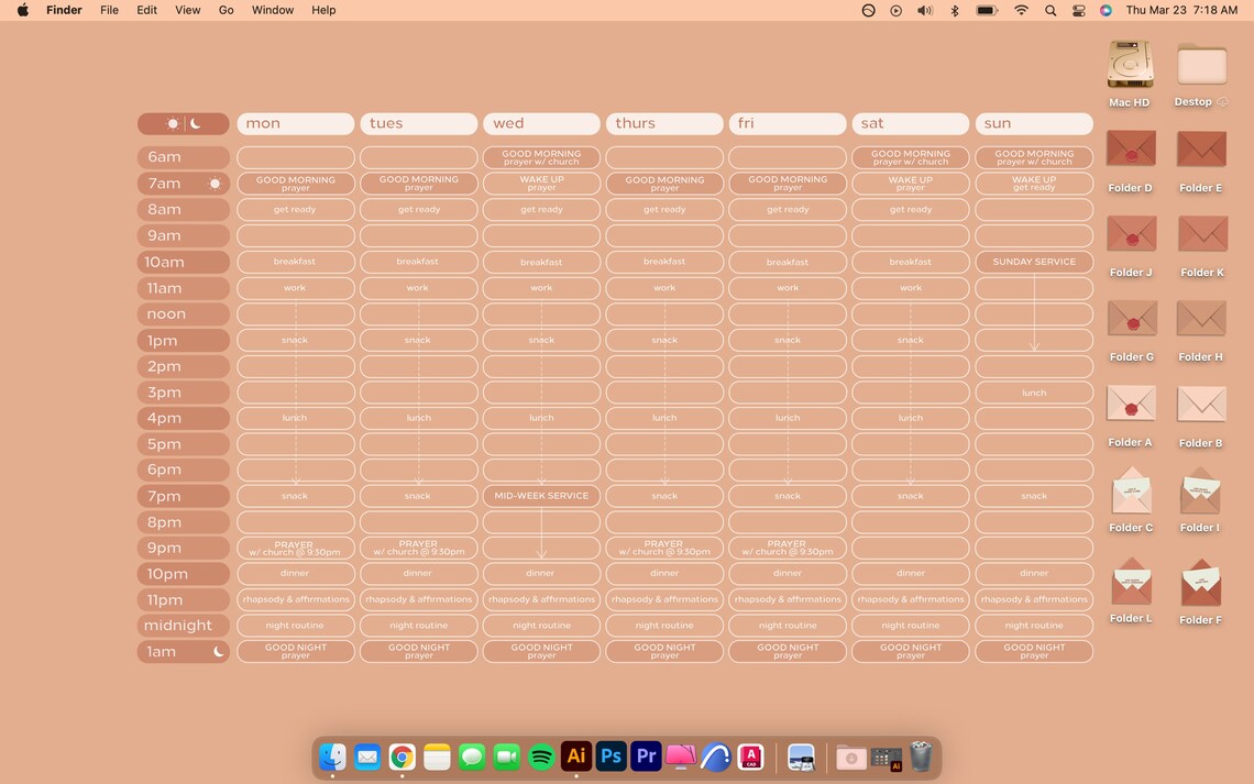 Desktop Icons Folder Icons for Mac Desktop Folder Icons - Etsy