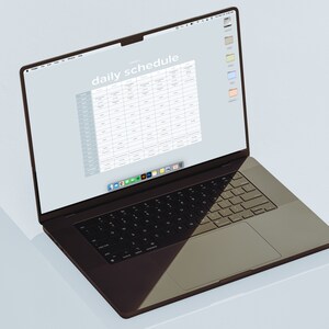 Small Daily Planner Desktop Wallpaper, Cute Planner, Minimal Planner ...