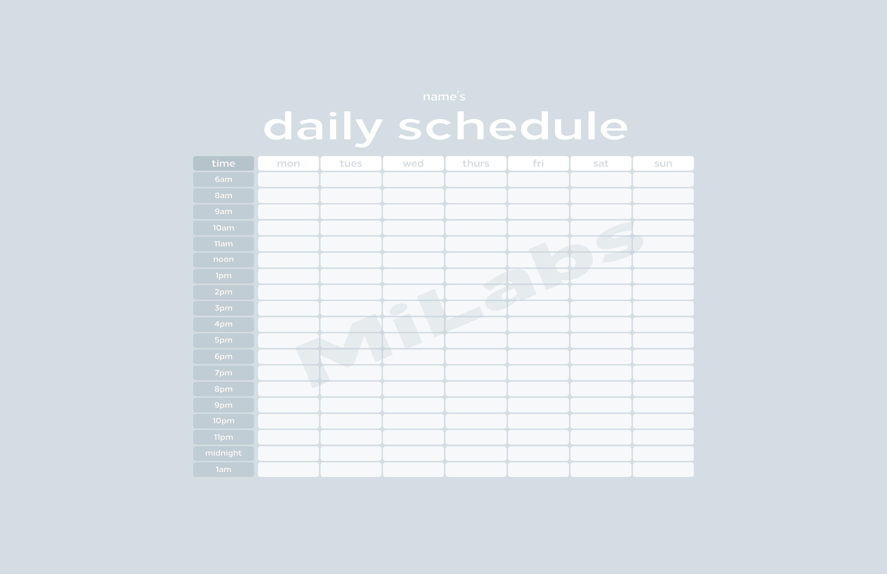 Small Daily Planner Desktop Wallpaper, Cute Planner, Minimal Planner ...