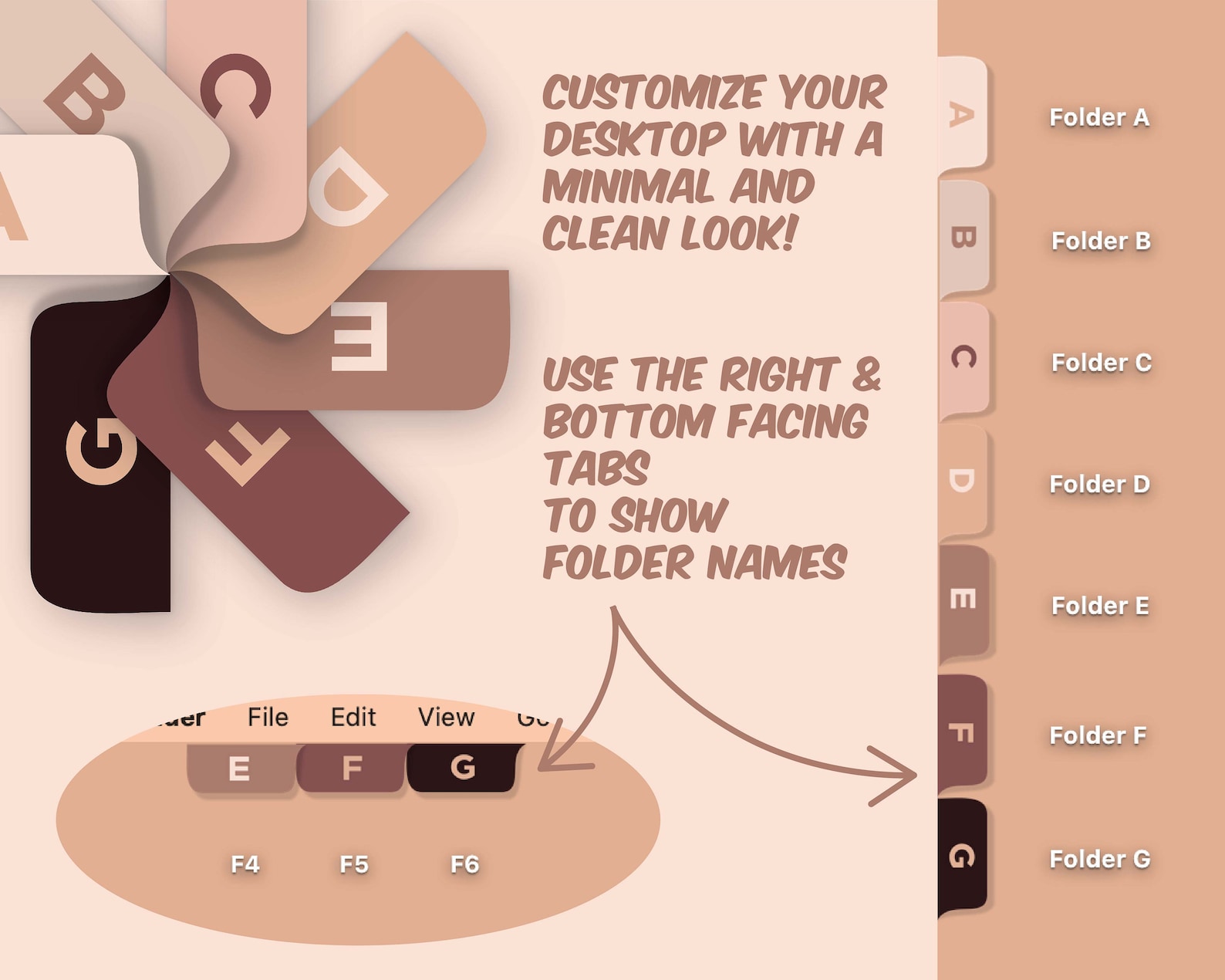 Desktop Icons, Pink Desktop Icons, Aesthetic Folder Icons for Mac, Cute ...