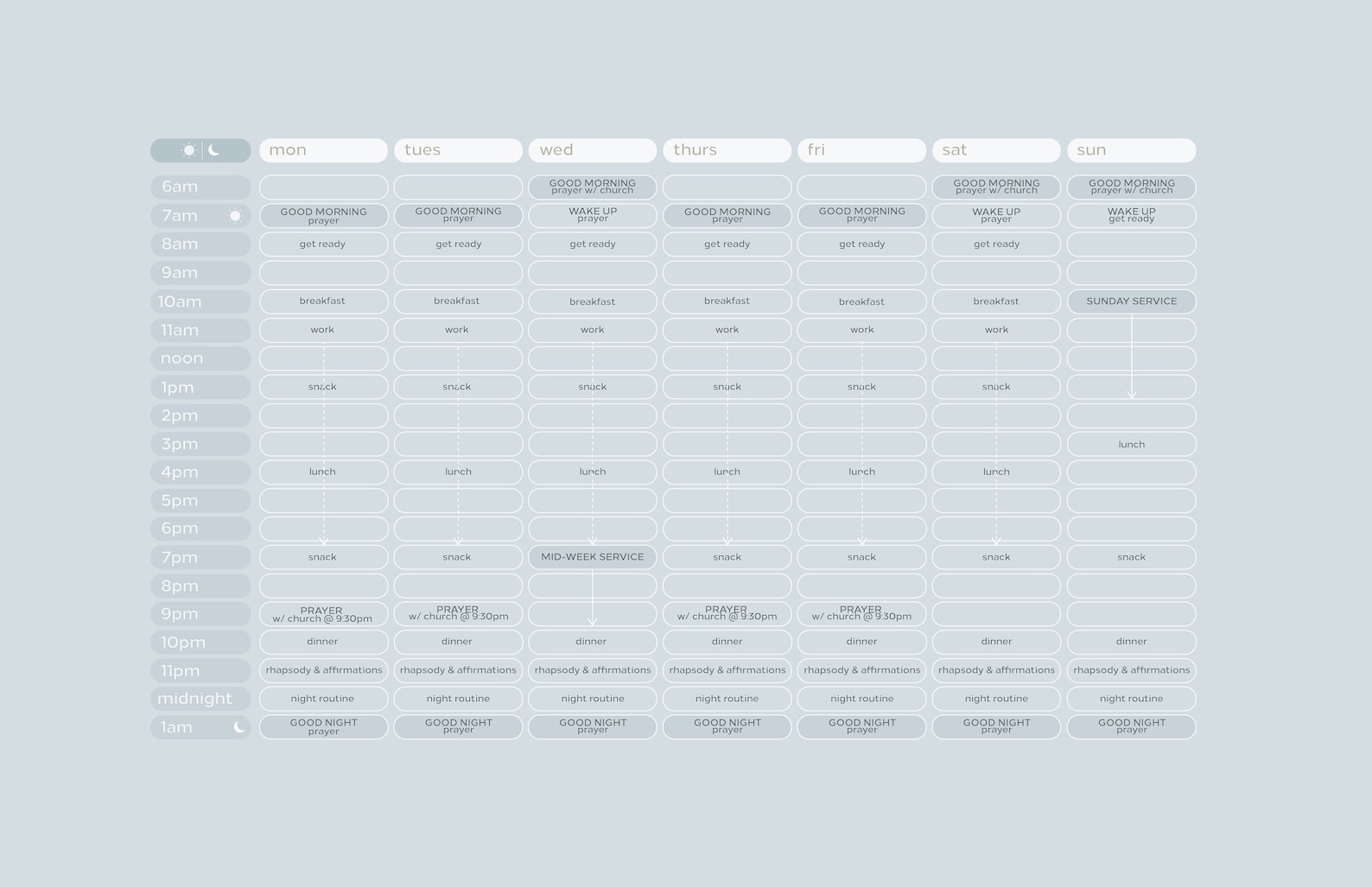 Desktop Wallpaper Organizer | Daily Planner (digital Download) - Etsy