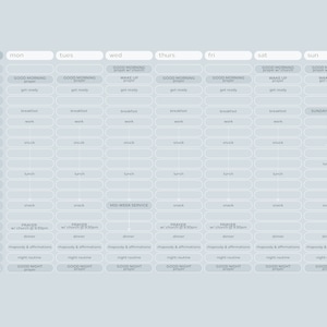 Desktop Wallpaper Organizer | Daily Planner (digital Download) - Etsy