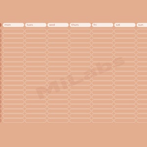 Large Daily Planner Desktop Wallpaper, Aesthetic Planner, Minimal ...