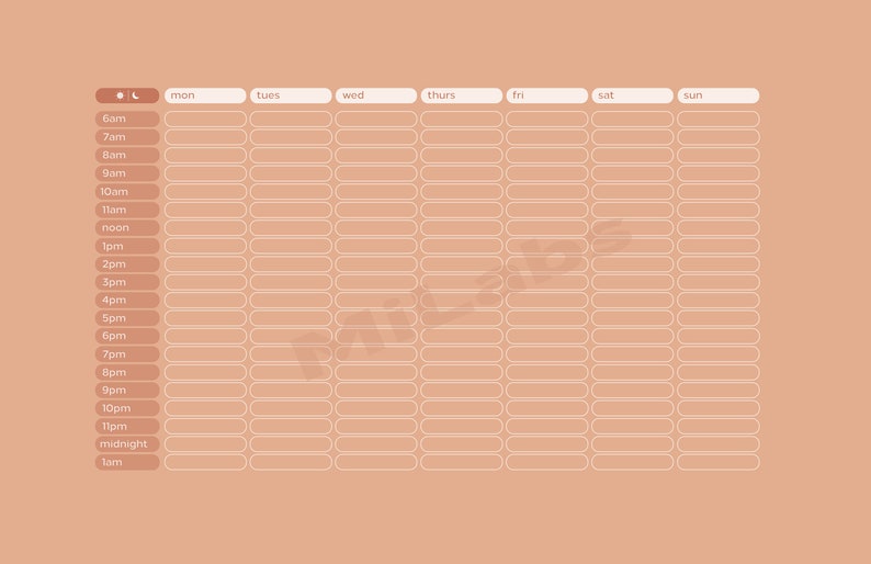 Desktop Wallpaper Organizer | Daily Planner (digital Download) - Etsy