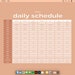 Small Daily Planner Desktop Wallpaper, Cute Planner, Minimal Planner ...