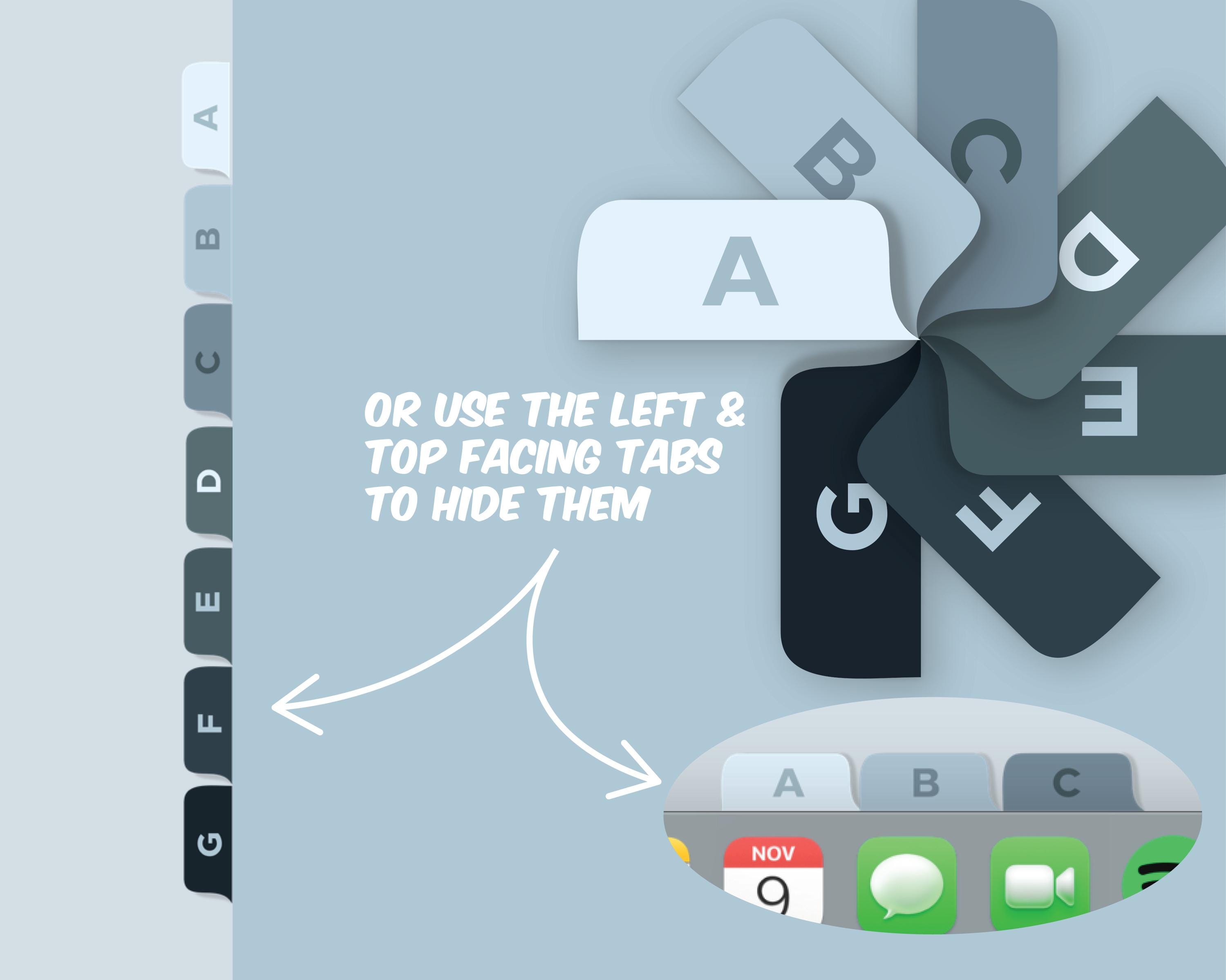 Desktop Icons, Blue Desktop Icons, Aesthetic Folder Icons for Mac, Cute ...