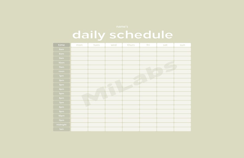 Small Daily Planner Desktop Wallpaper, Cute Planner, Minimal Planner ...