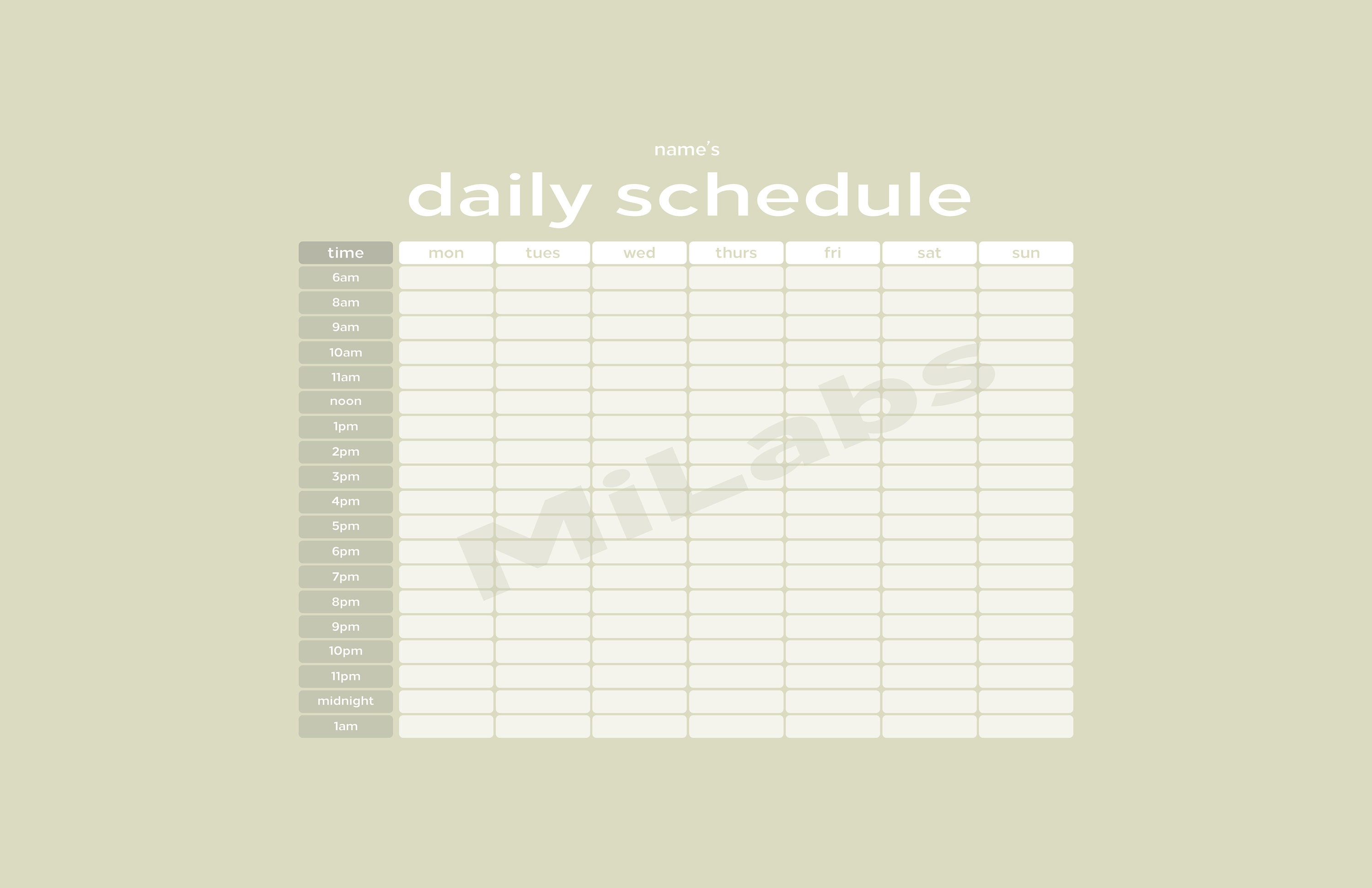 Small Daily Planner Desktop Wallpaper, Cute Planner, Minimal Planner ...