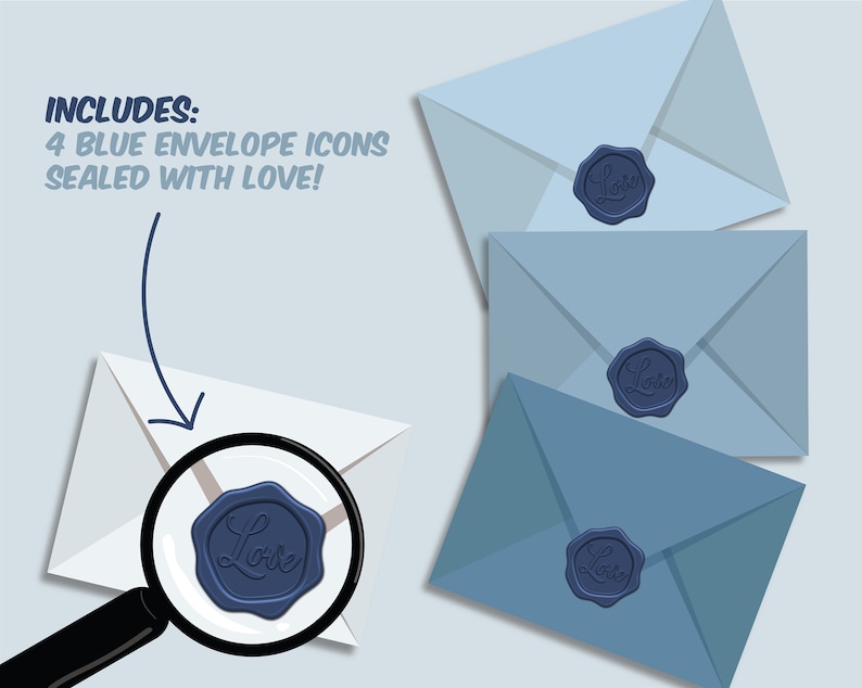 Desktop Icons, Folder Icons for Mac, Desktop Folder Icons, Blue MacBook ...