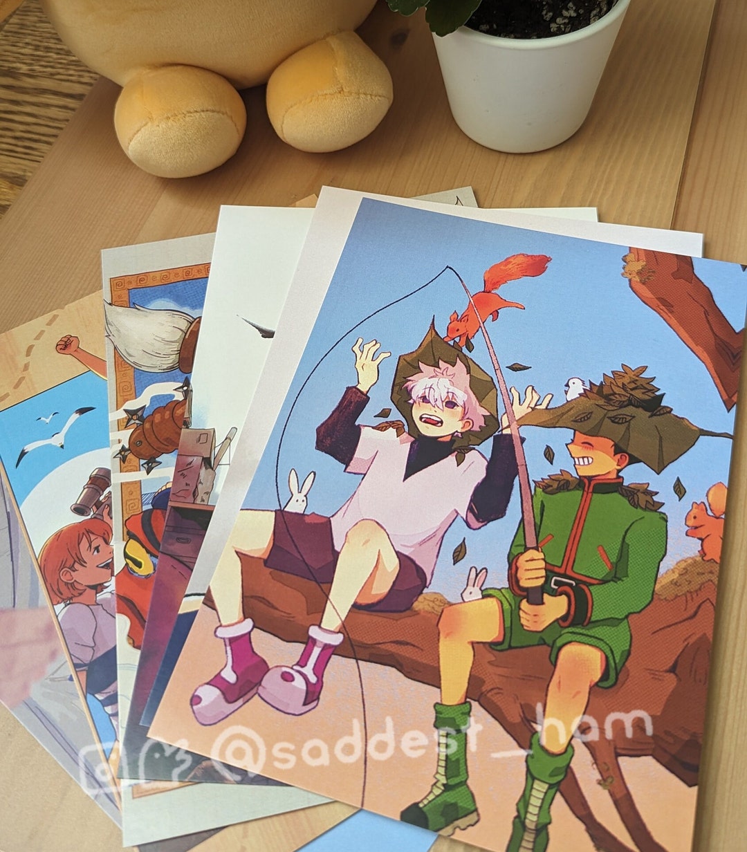 5x7 Prints, Postcards, Anime/manga - Etsy