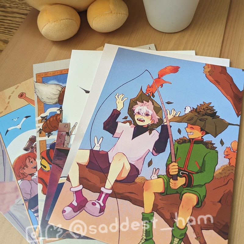 Naruto Postcard - Etsy