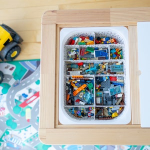 IKEA Trofast Dividers Bin Insert Organizer | DIY Printable Cardstock ...