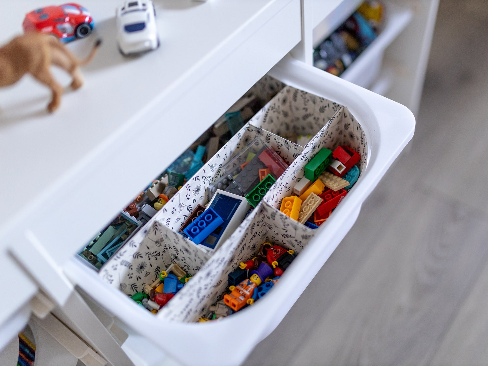 IKEA Trofast Dividers Bin Insert Organizer | DIY Printable Cardstock ...