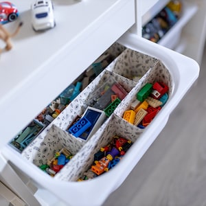 IKEA Trofast Dividers Bin Insert Organizer | DIY Printable Cardstock ...