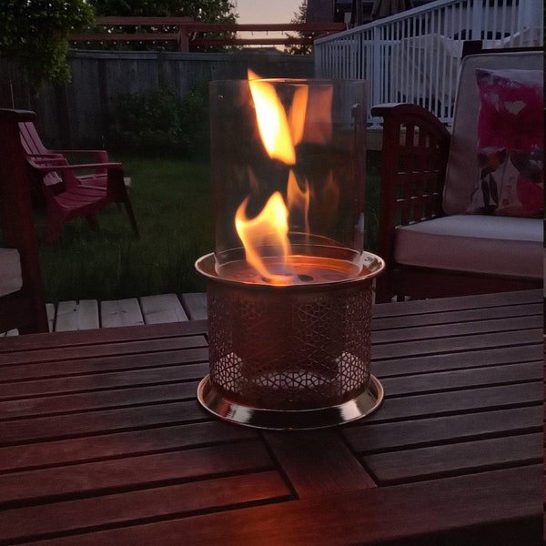 Patio Fire Coffee Table - Etsy