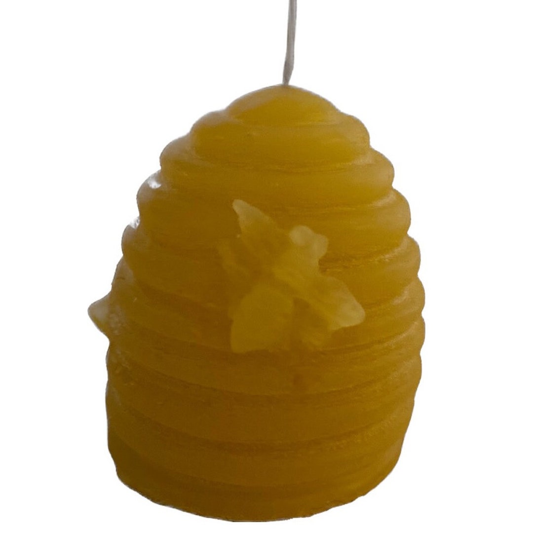 Beeswax Beehive-shaped Organic Candles (pair) - Etsy