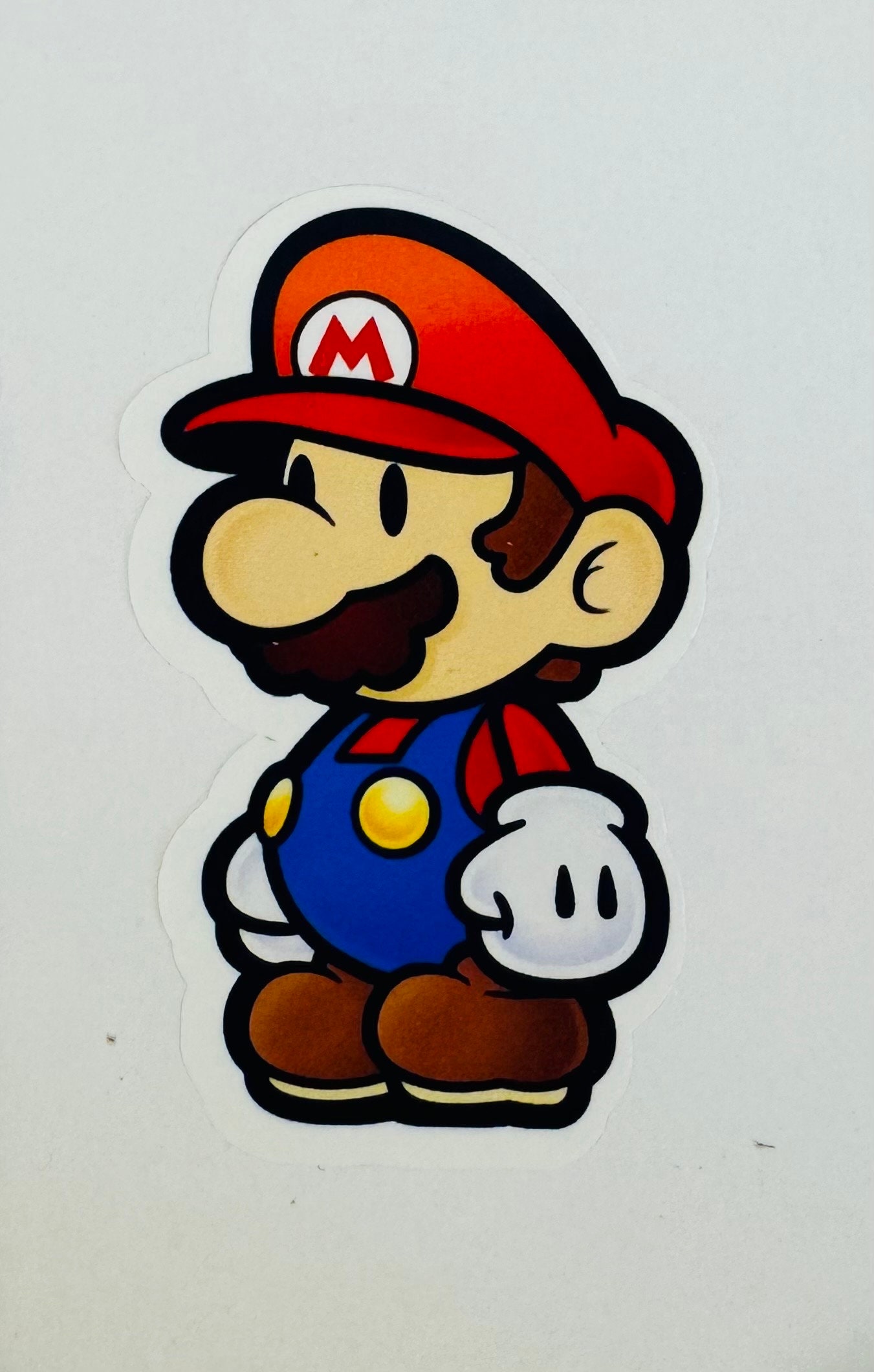 Handmade Bowser, Mario and Luigi 3 Pack of Stickers - Etsy