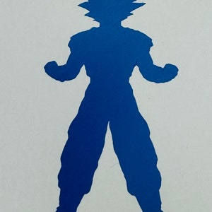 Custom Goku Dragon Ball Z Sticker - Etsy