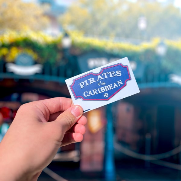 Pirates of the Caribbean Stickers - Etsy