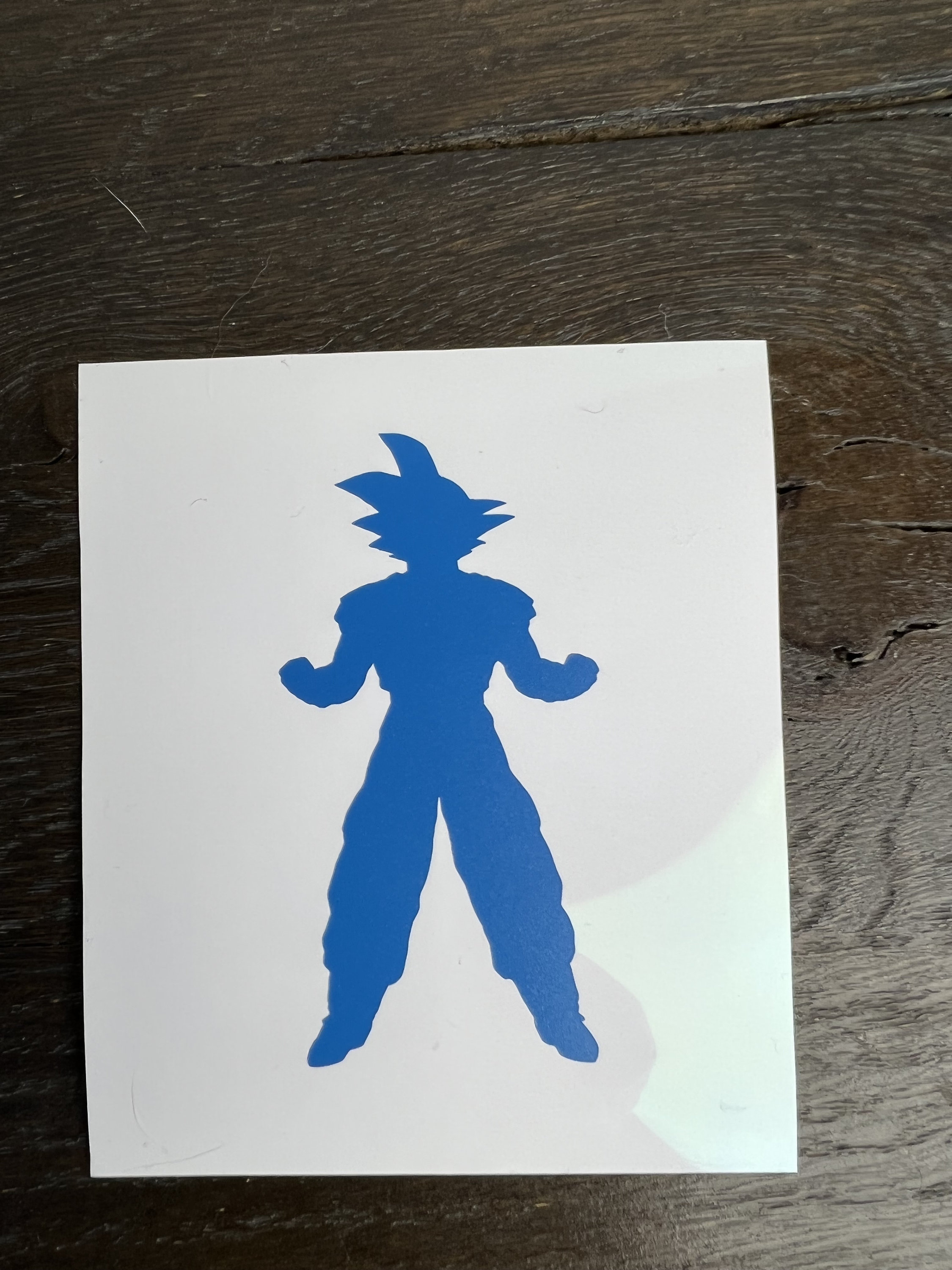 Custom Goku Dragon Ball Z Sticker - Etsy