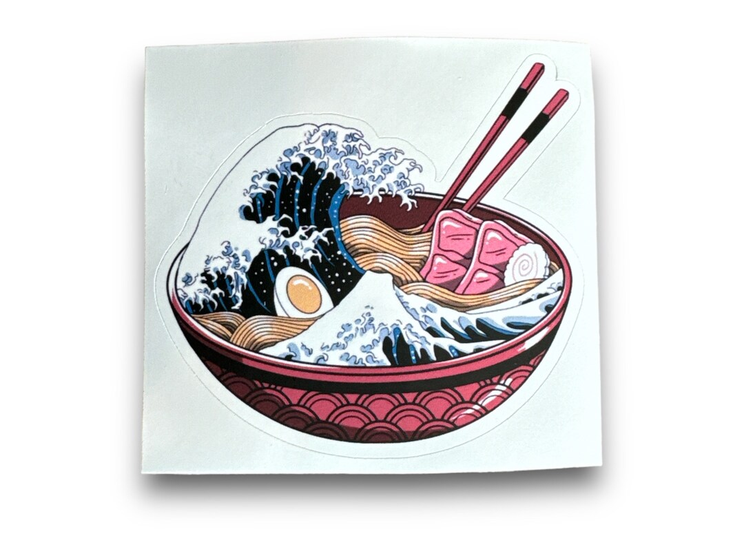 Ramen Sticker - Etsy