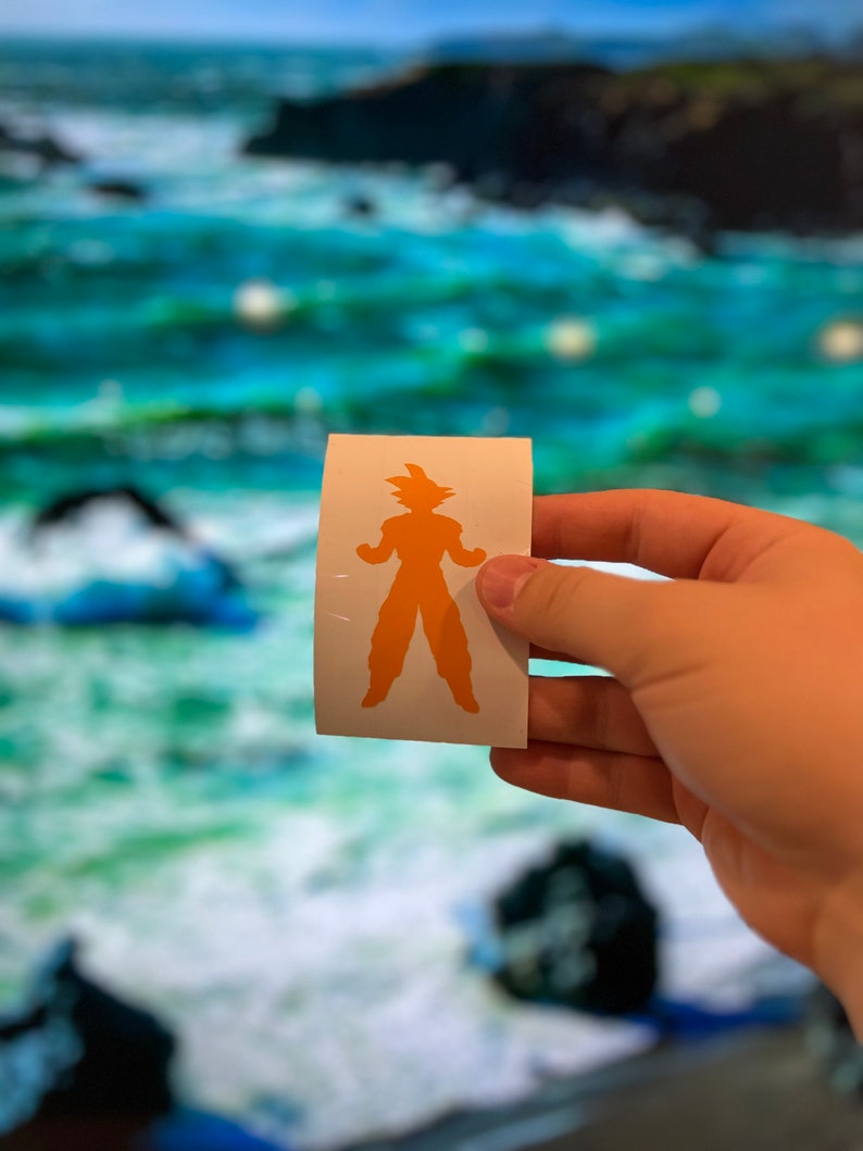 Custom Goku Dragon Ball Z Sticker - Etsy