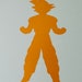 Custom Goku Dragon Ball Z Sticker - Etsy