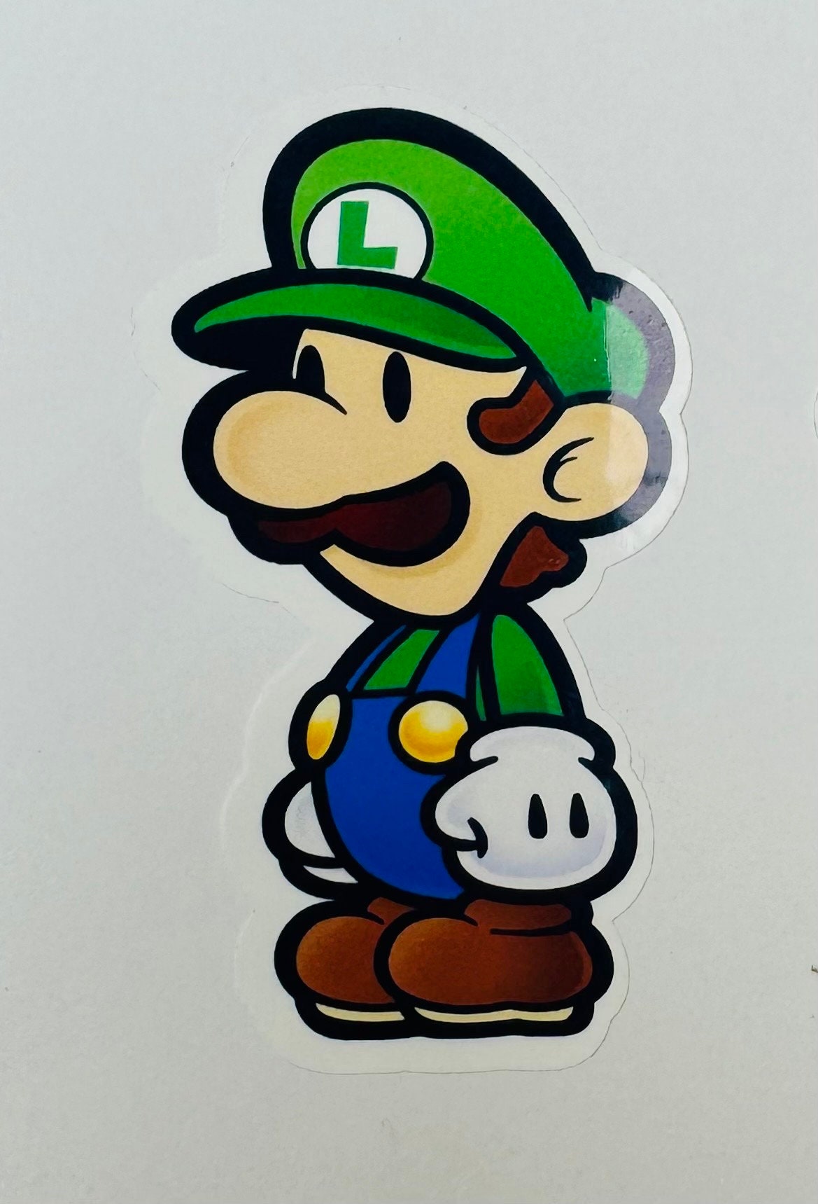 Handmade Bowser, Mario and Luigi 3 Pack of Stickers - Etsy