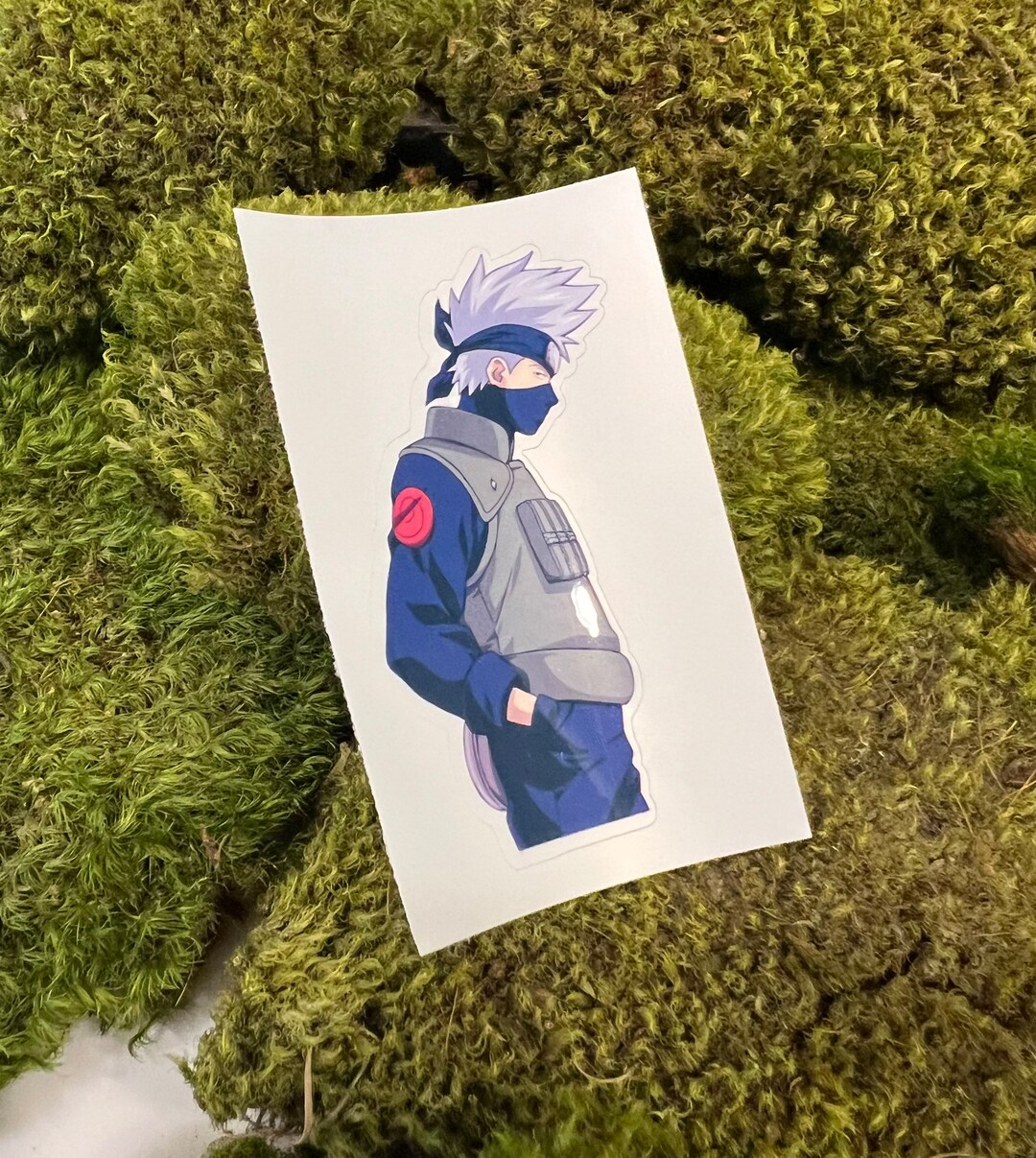 Handmade Kakashi Sticker - Etsy